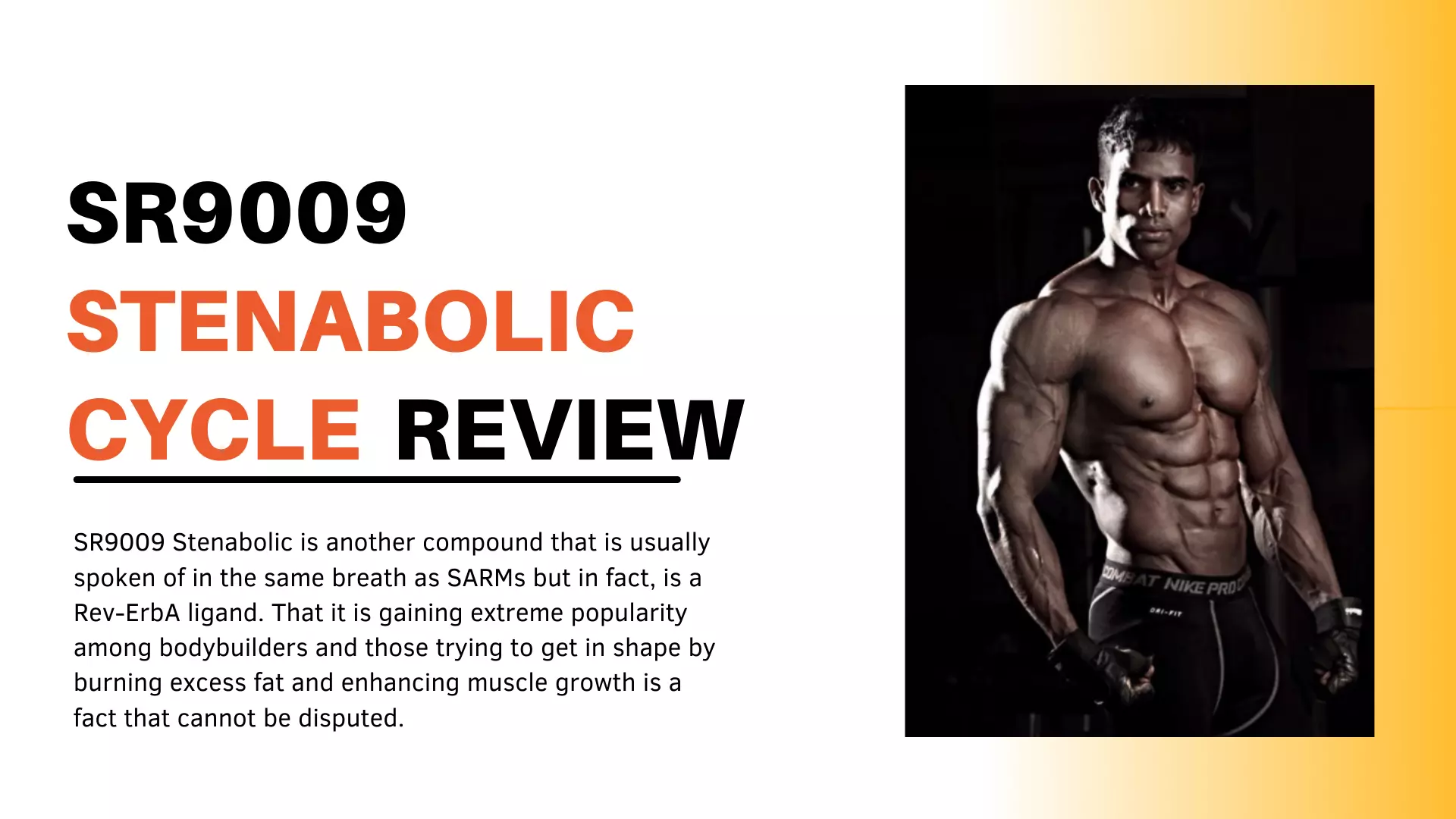 SR9009 Stenabolic Cycle Review - Benefits, Side Effects, Alternatives